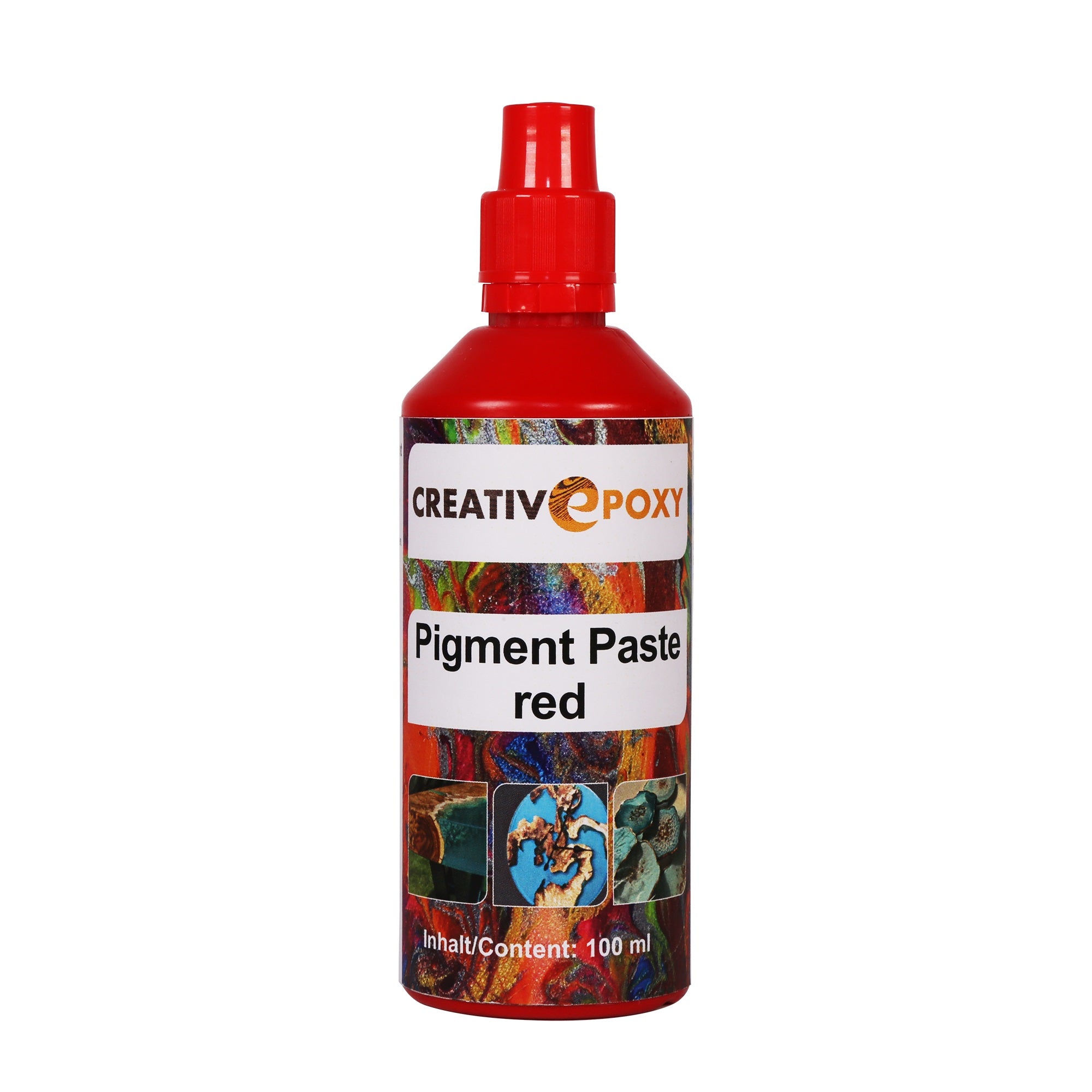 Epoxy Resin Pigment Paste Red 100g | Buy now – Creativeepoxy